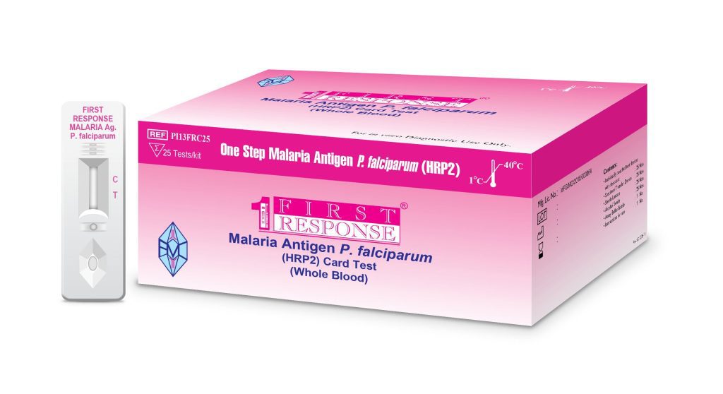 First Response Malaria Antigen P. falciparum - 25 Tests - Comfys Care